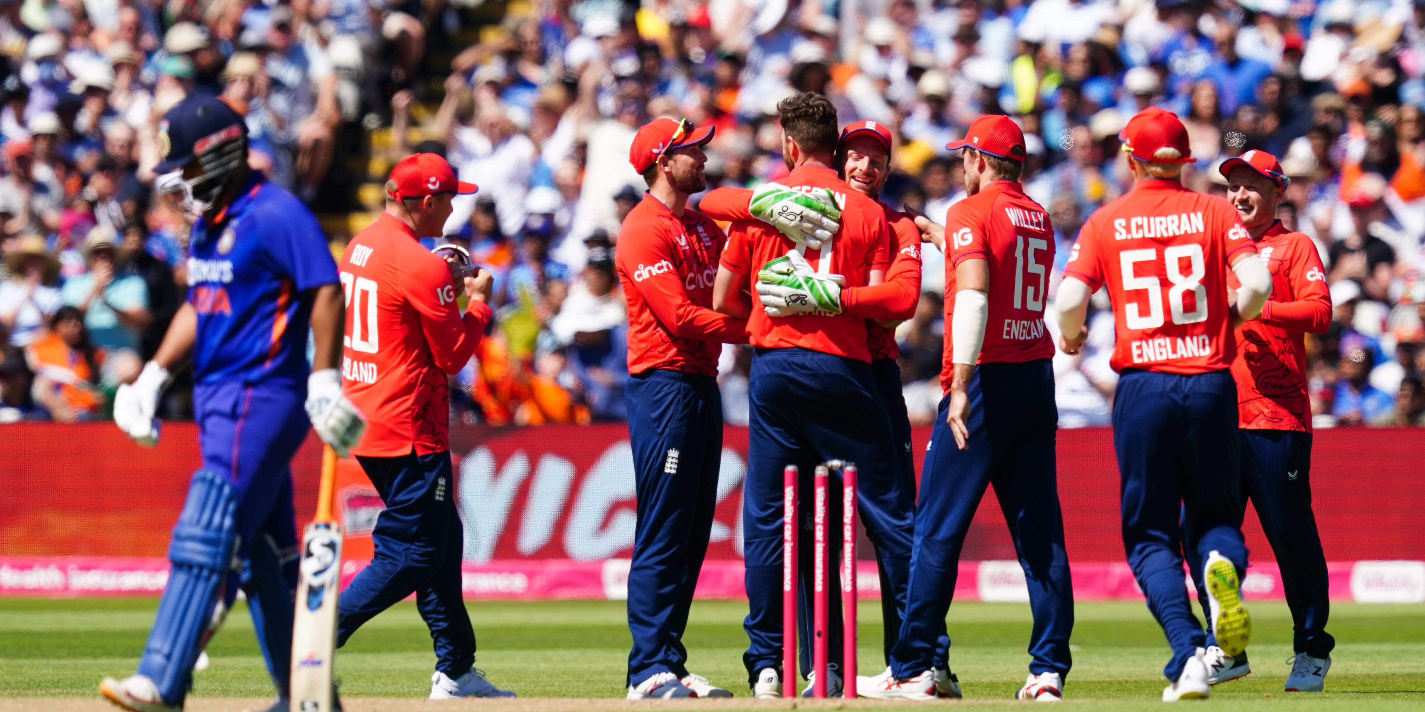 Richard Gleeson stars on debut as England set 171 by India to level T20 ...