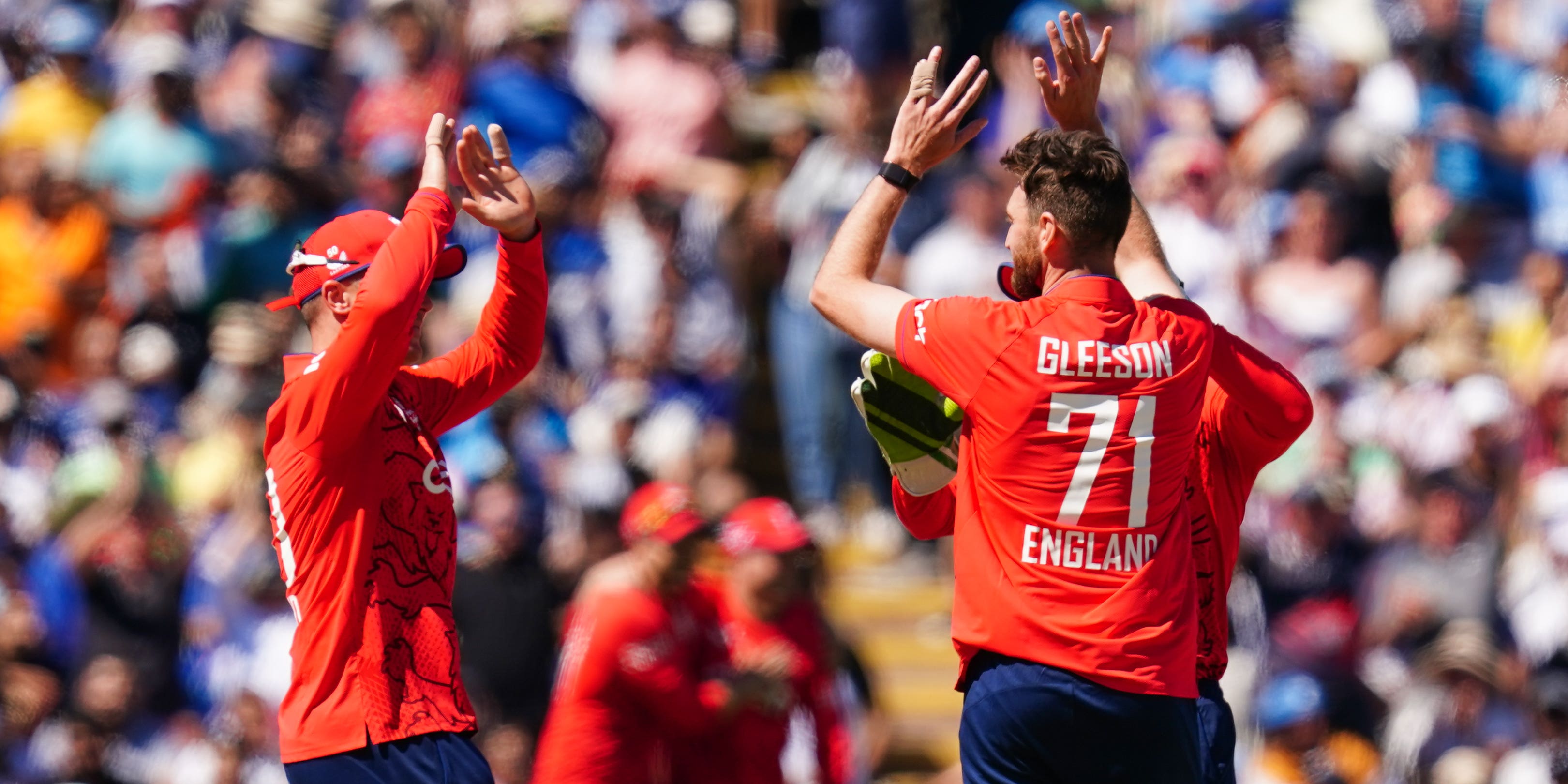 Richard Gleeson savours debut to remember despite England’s loss to India