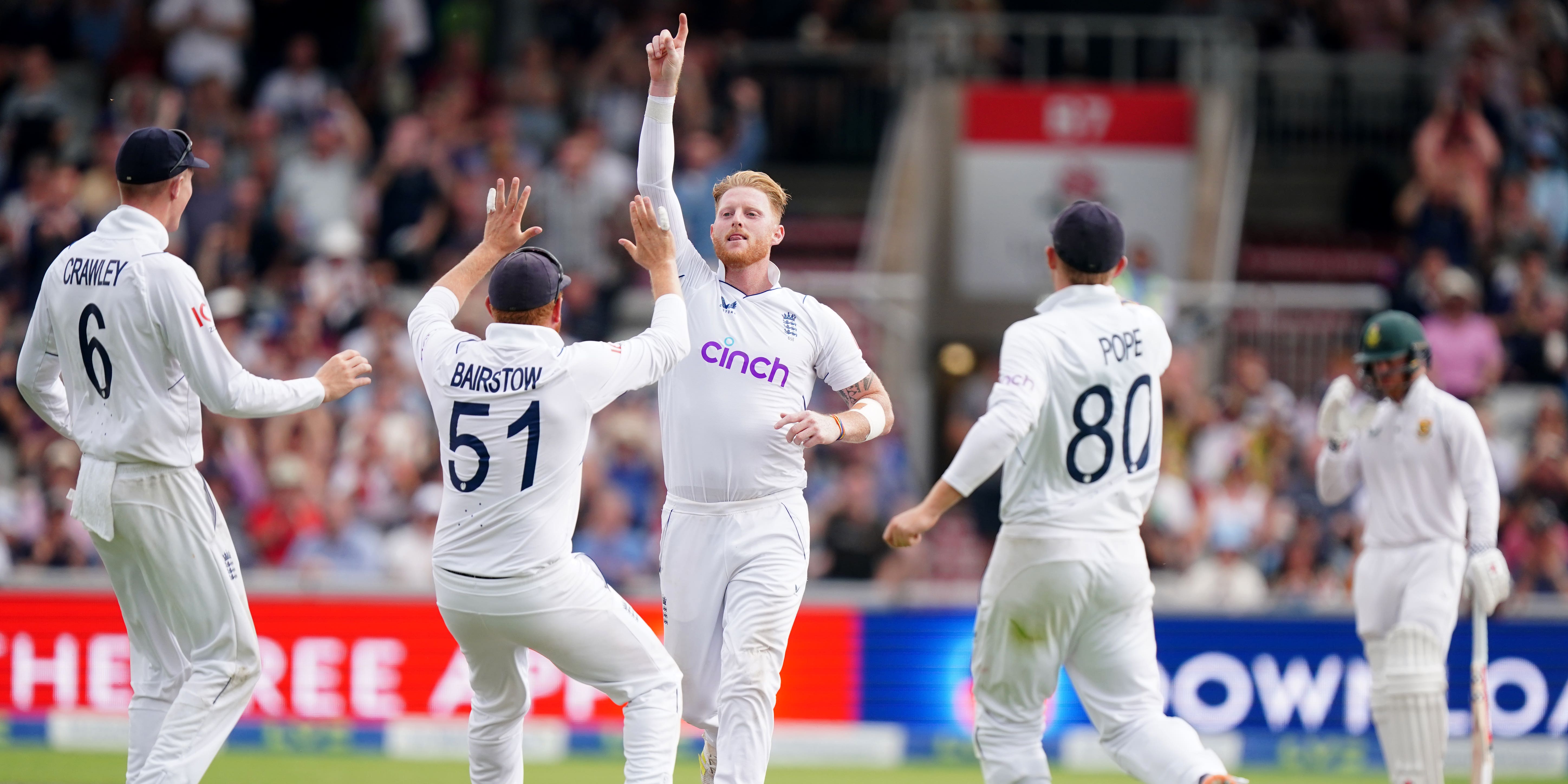 Ben Stokes to lead unchanged England squad in third Test against South ...