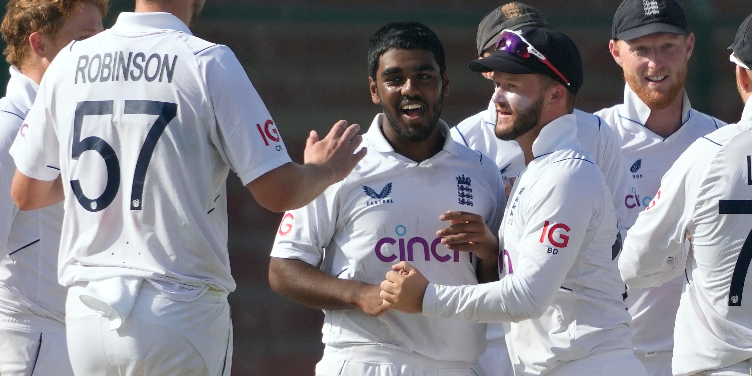 Rehan Ahmed turns momentum England’s way with three-wicket spell