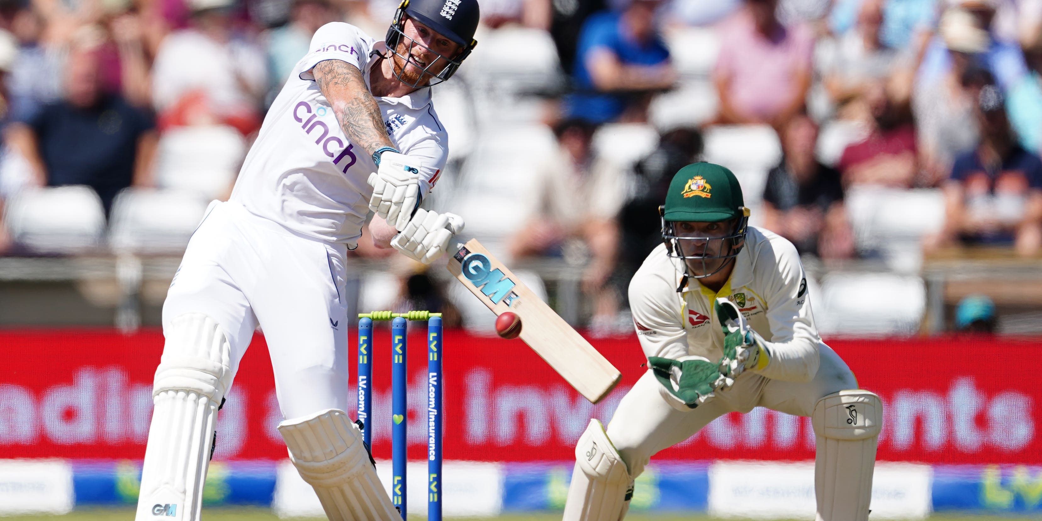Ben Stokes’ power hitting keeps England in the hunt at Headingley