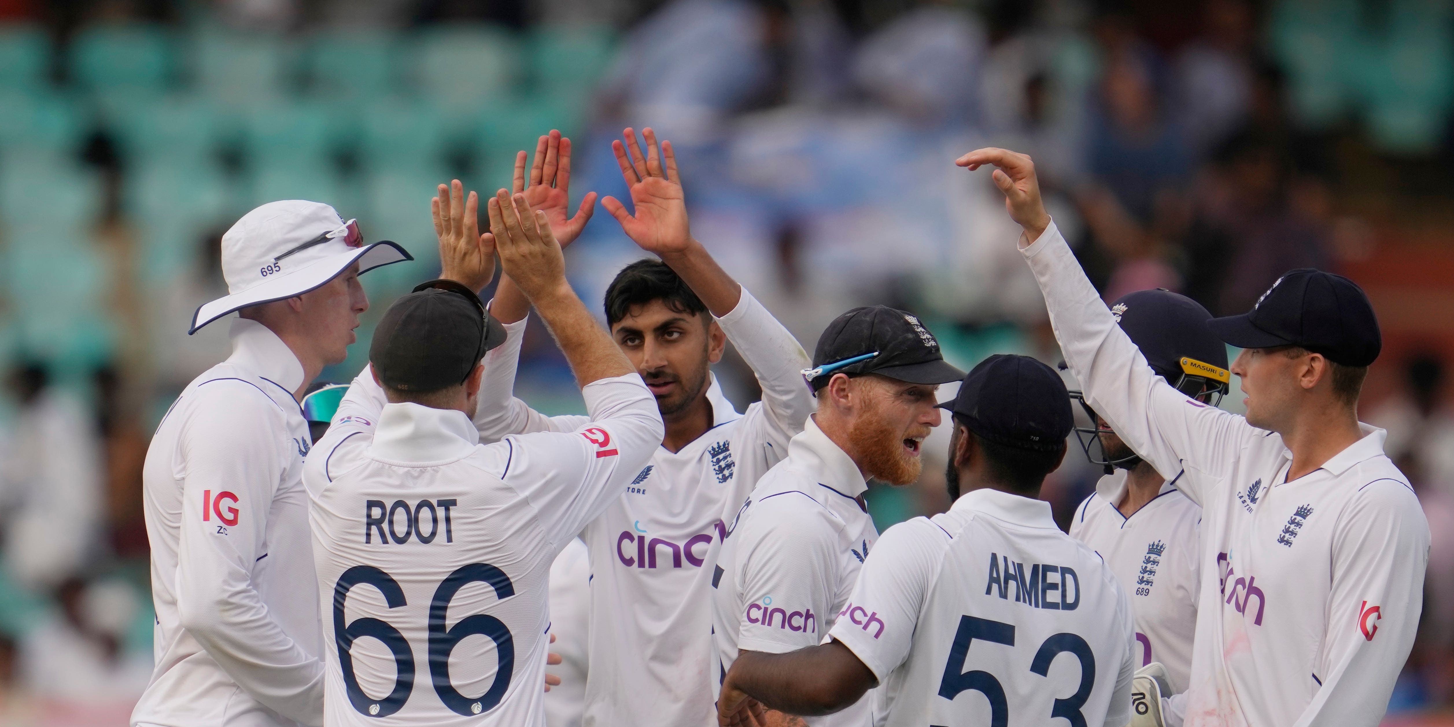 Shoaib Bashir takes two wickets on debut as England dig deep against India