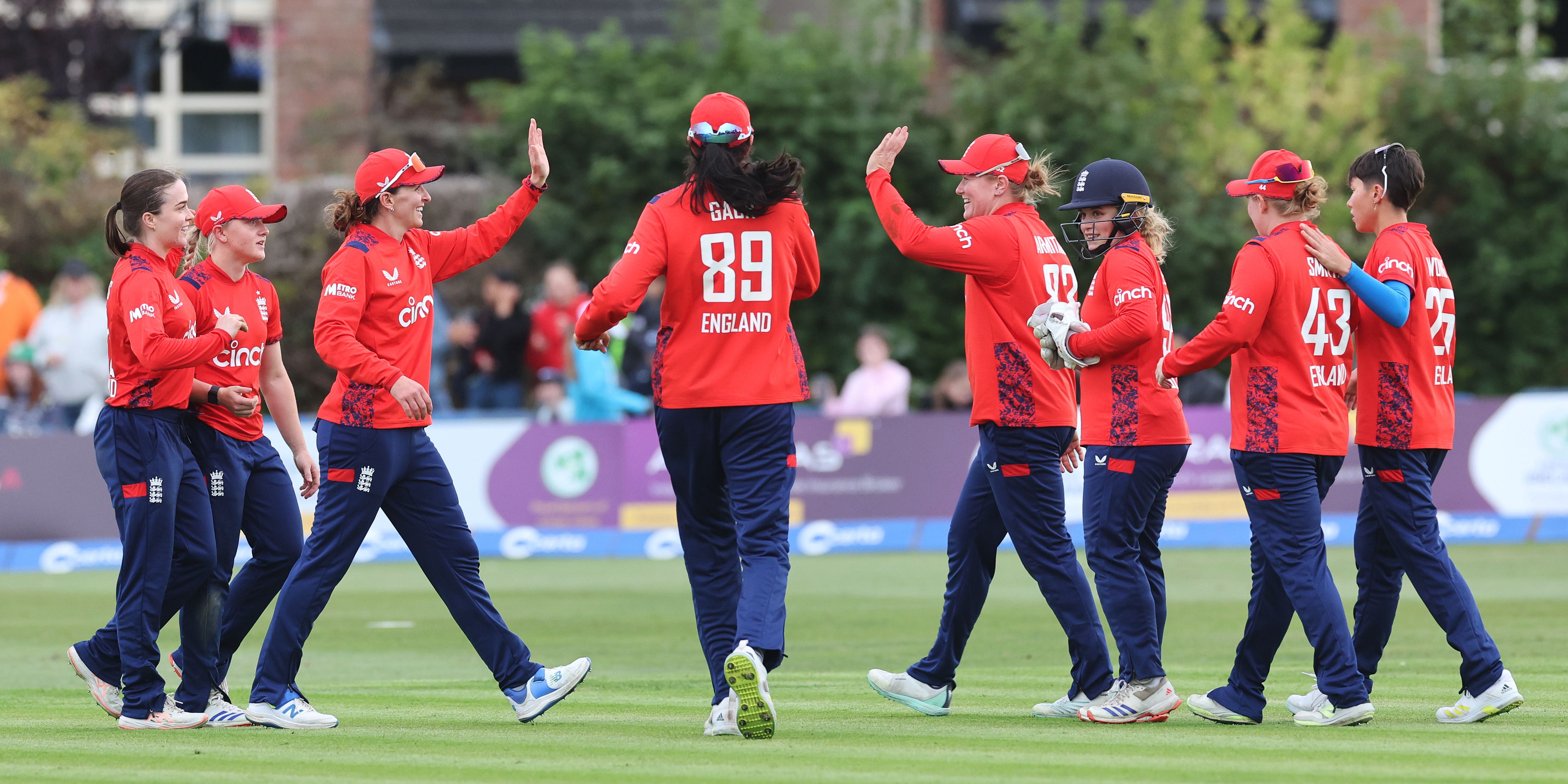 Bryony Smith and Mady Villiers shine with bat as England seal victory ...