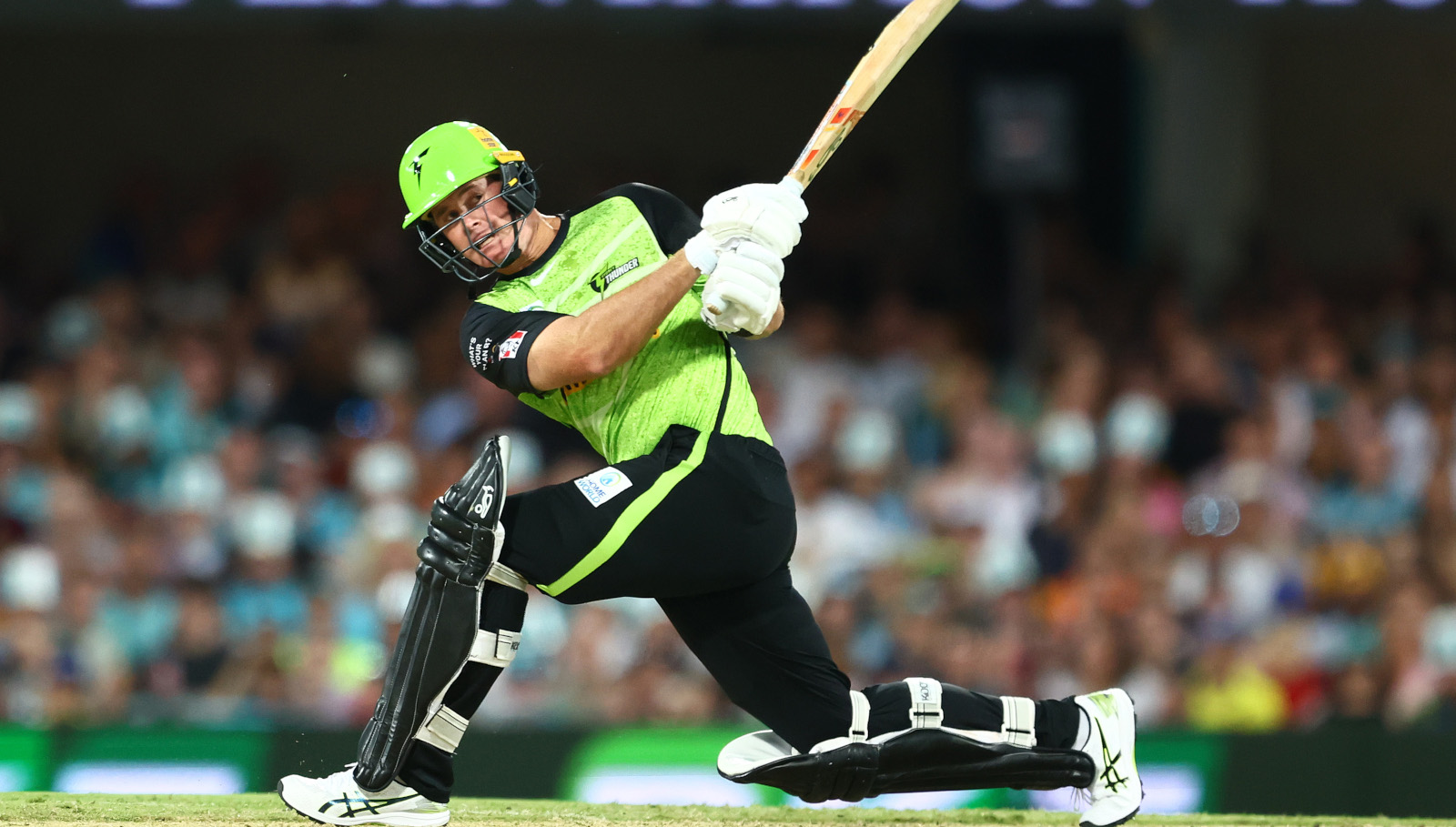 Who are the oldest players to hit a six in the Big Bash League?